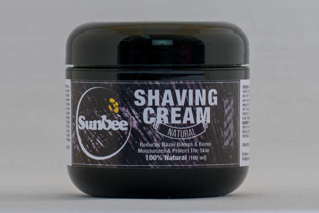 Natural Shaving Cream - 100ml - Sunbee Environmental Solutions